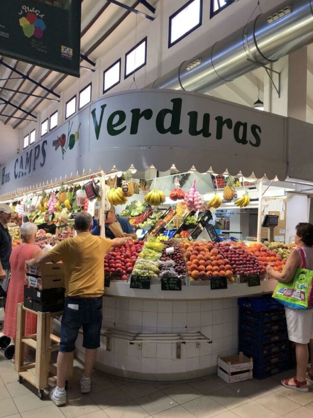 The municipal market of Denia